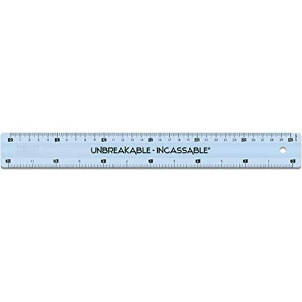 Maped Helix USA MAP245648 12 in. Unbreakable Ruler - Walmart.com