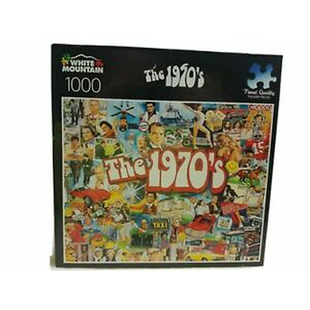 White Mountain The 1970's Jigsaw Puzzle - 1000pc - Walmart.com ...