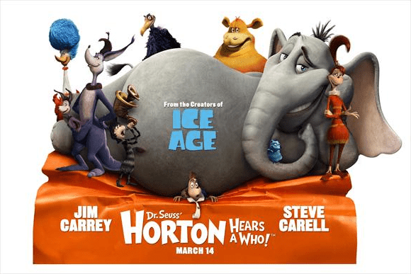Dr Seuss Horton Hears A Who Poster 27x40 2008 Style C