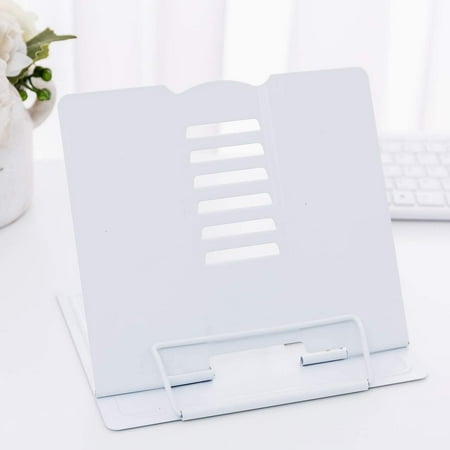 Lazy Reading Bookshelf, Foldable Book Holder, Adjustable Metal Book ...