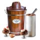 Nostalgia 6-Quart Wood Bucket Ice Cream Maker - Walmart.com