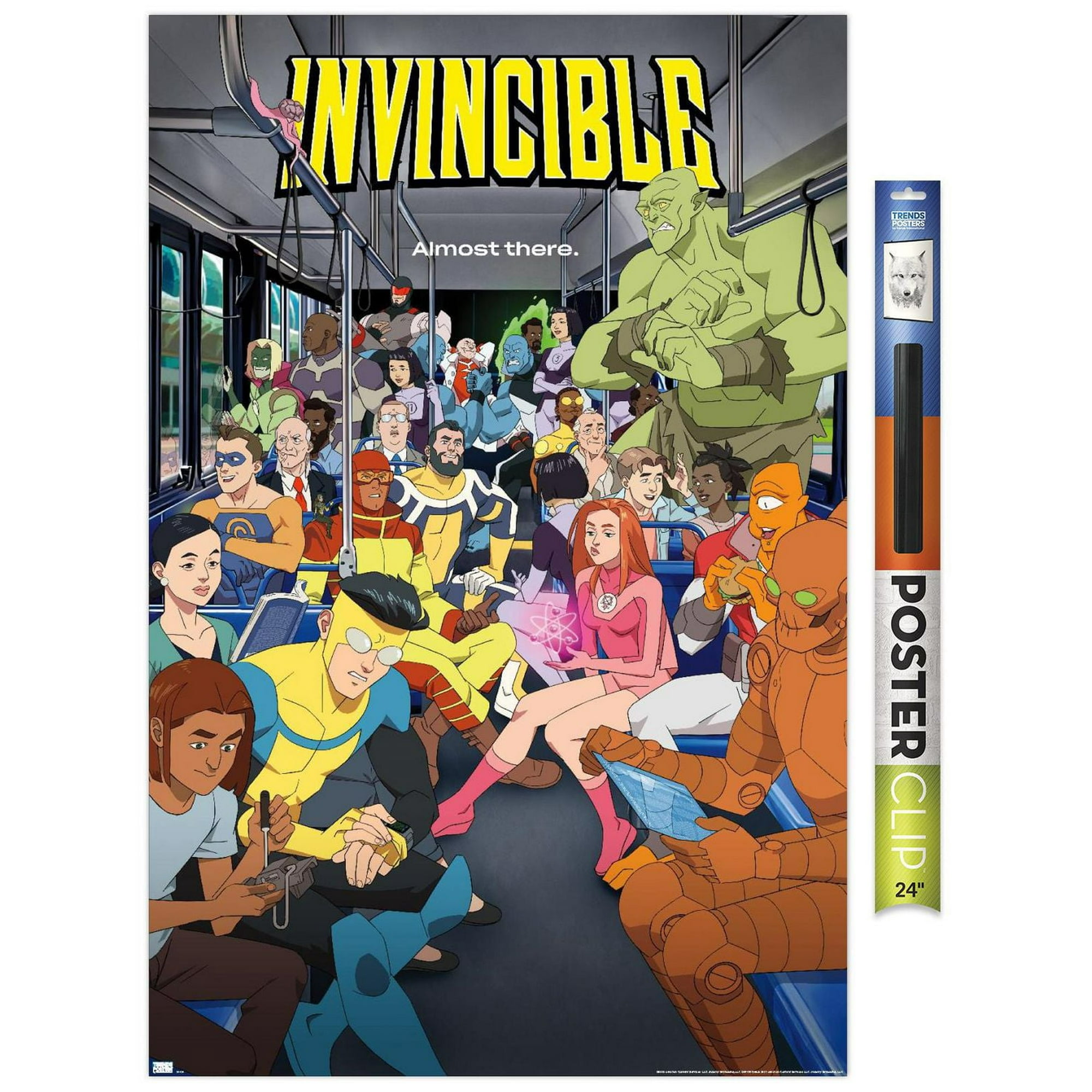 Click here for Trends International Invincible: Season 2 - Bus On... prices