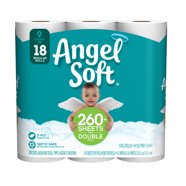 (6 pack) Angel Soft 2-Ply Toilet Paper, 18 Mega Rolls - Walmart.com