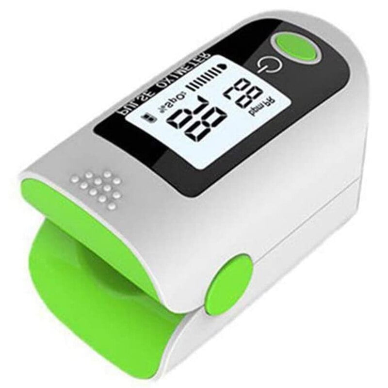 Oxímetro De Pulso para Dedo, pulsioxímetro médico, medidor De oxígeno ...