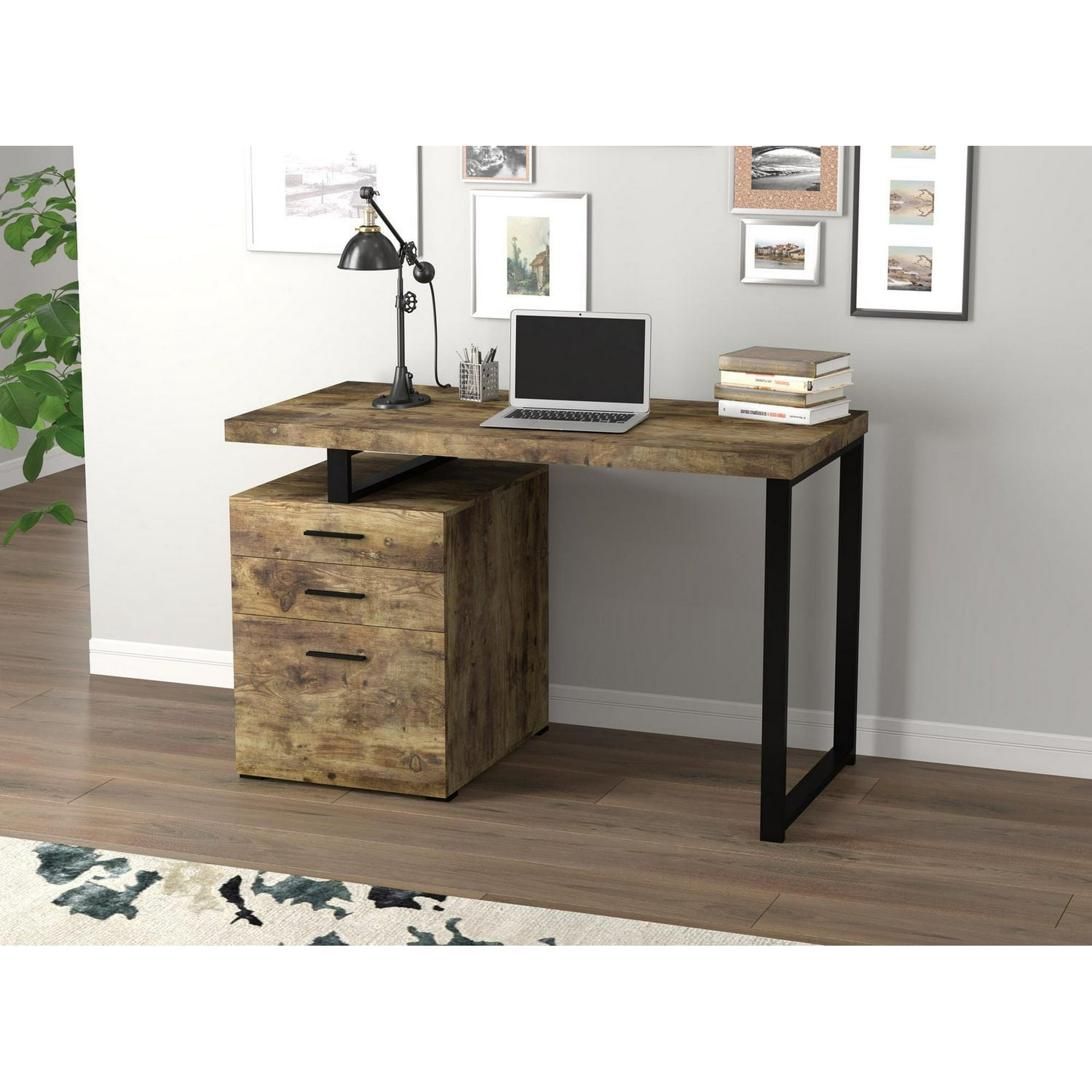 Click here for Safdie & Co. Computer Desk 47.25l Brown Reclaimed... prices