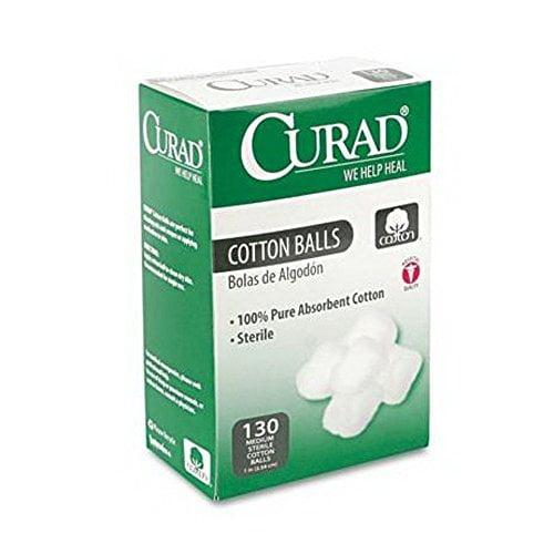 Click here for Curad(R) Sterile Cotton Balls  1in.  Box Of 130 prices