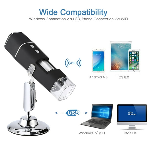 Wifi Microscope Wireless Microscope Digital Microscope Wireless Digital ...