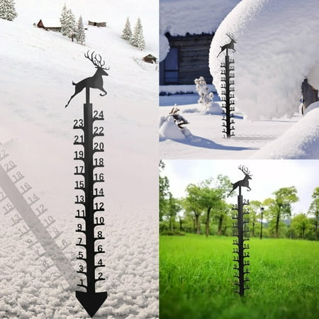 90cm Snow Weatherproof Depth Measuring Tool Snow Measuring Stick Elk ...