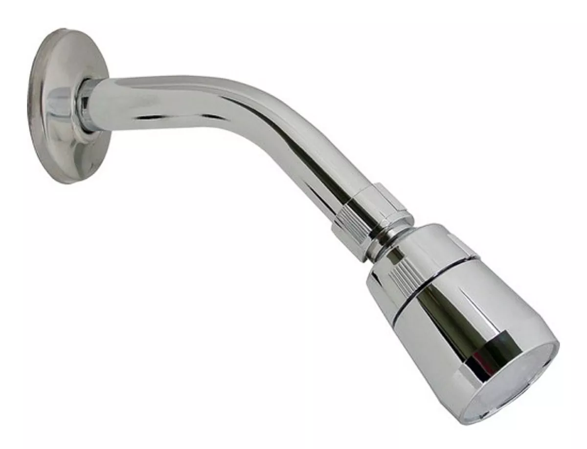 Regadera Rugo 44IB con Brazo y Chapetón Acero Inoxidable | Bodega ...