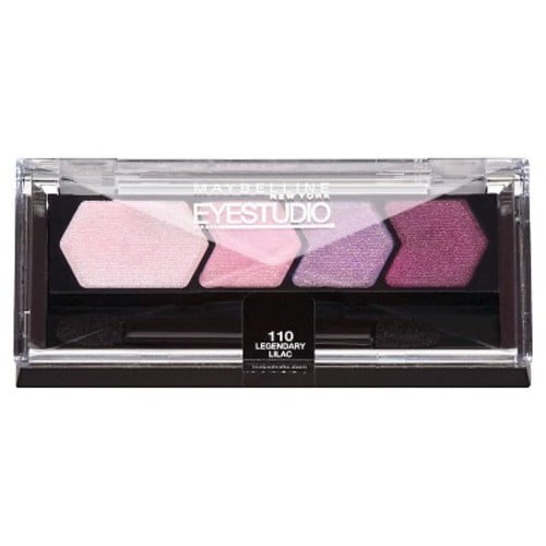 Maybelline EyeStudio Color Plush Silk Eye Shadow Quad Palette, Green ...