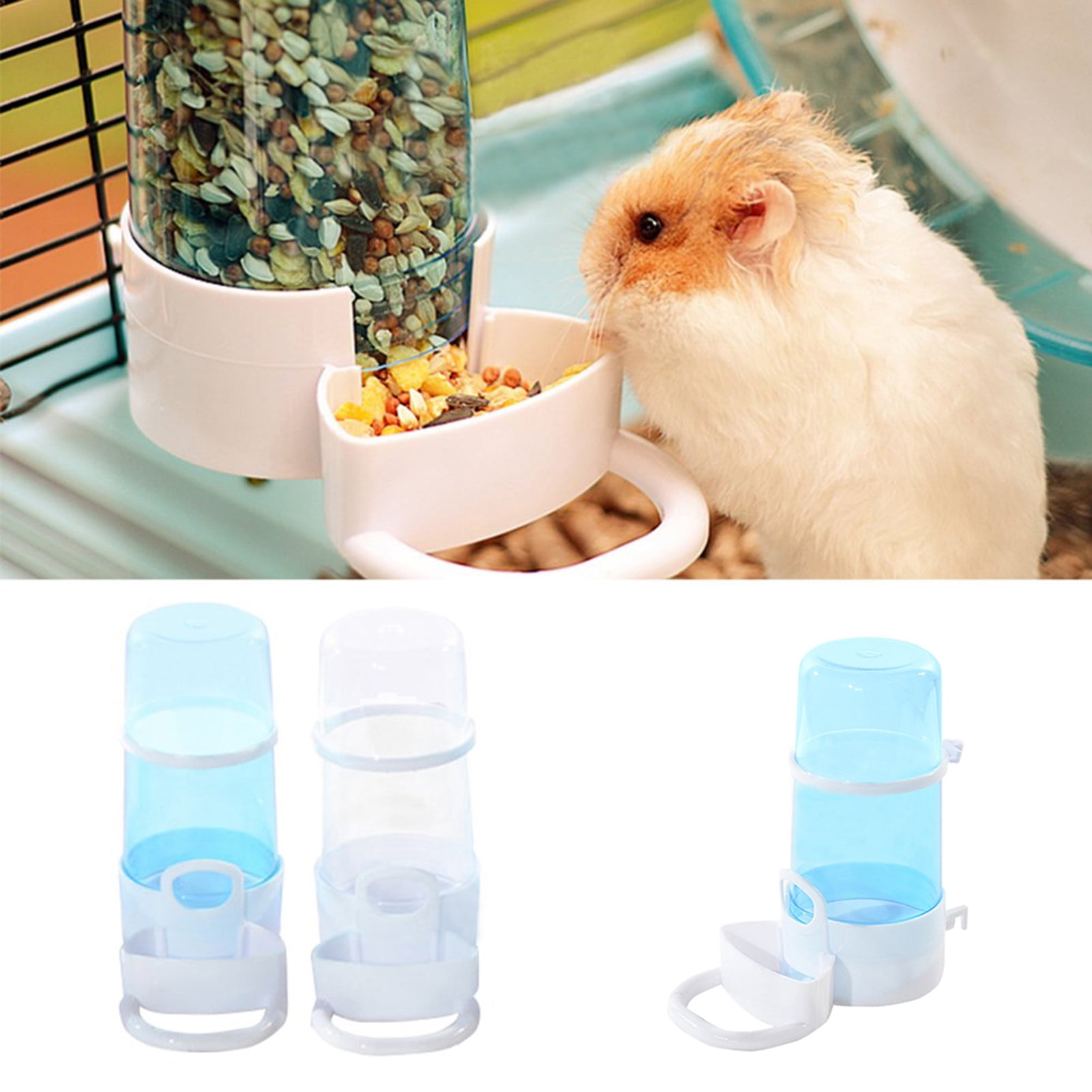 Dream Lifestyle Large Capacity Rabbit Water Feeder,Pet Cage Suspended ...