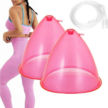 Womens Butt Lifter Cup 1 Pair 180ML Premium Extra-Large Vacuum Suction ...