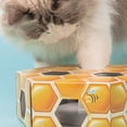 Interactive Whack-a-Mole Toy, Auto-Spinning & Popping for Indoor Cats ...