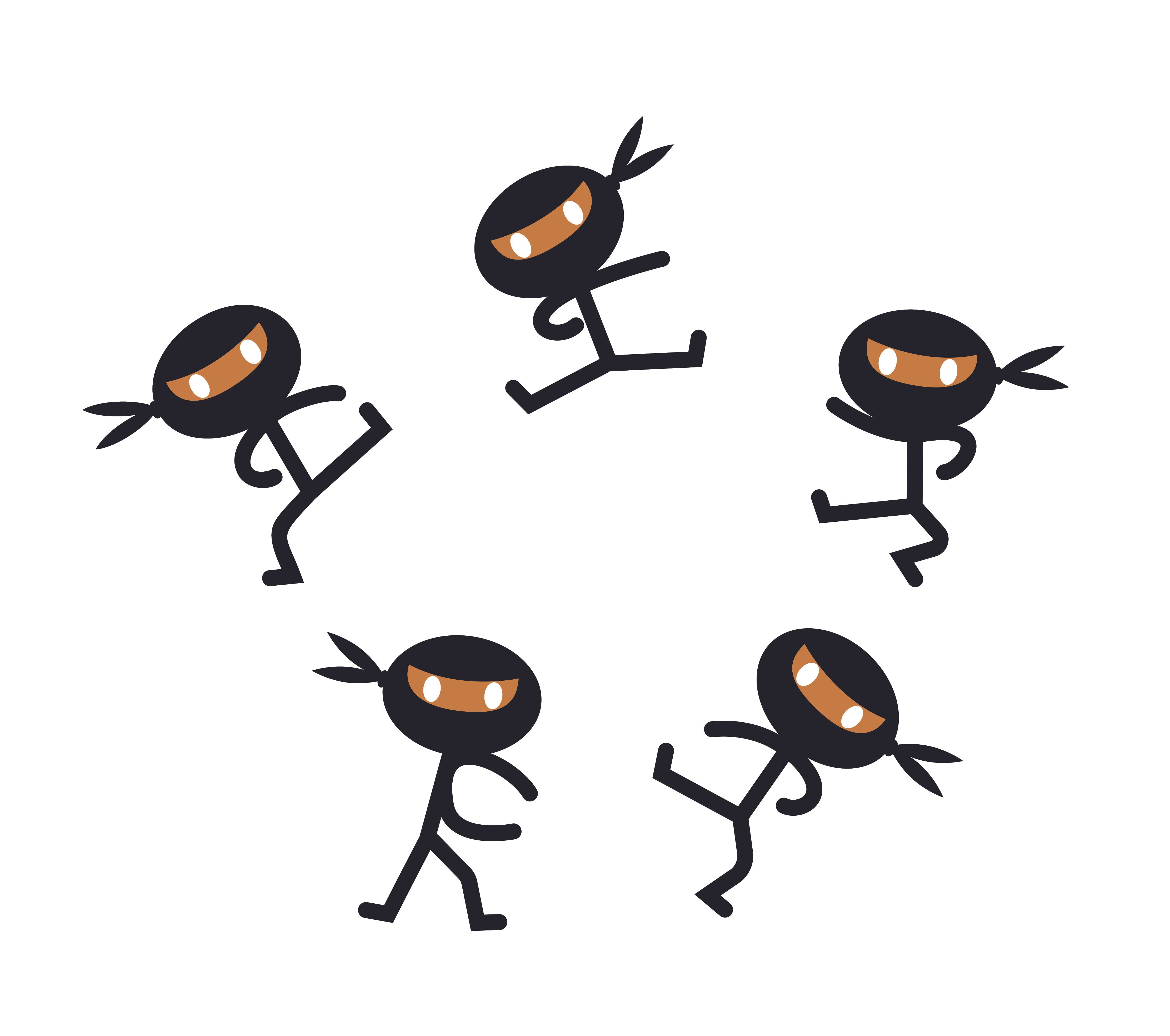 Stick Ninja Drawing