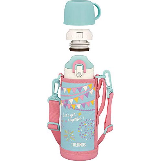 Thermos Water bottle Vacuum insulated 2-way bottle 800ml/830ml Mint ...