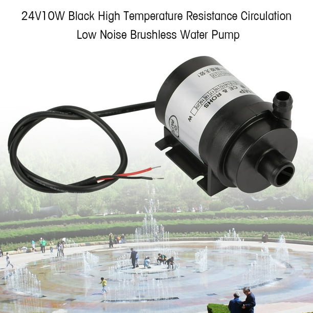 Micro Pump,24V10W Black High Temperature Micro Pump Brushless Water ...