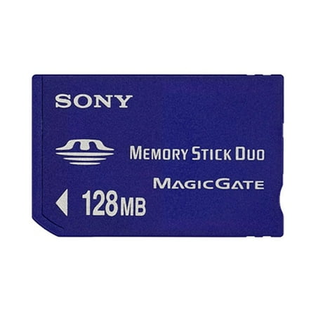 Sony MSHM128A Sony 128MB Memory Stick Duo - 128 MB - Walmart.com