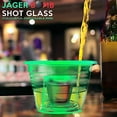 MATANA 150 Neon Plastic Party Bomb Shot Glasses Bulk Pack, 3.75oz with ...
