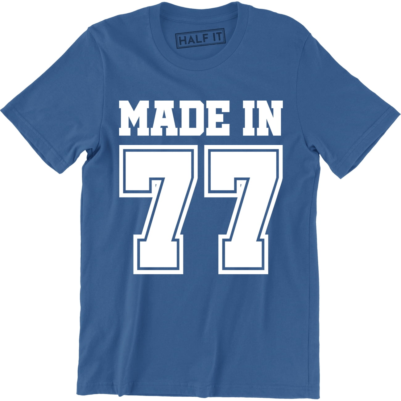 Made in 1977 Vintage . Born 1977 40th Year Birthday Age Year Men's T ...