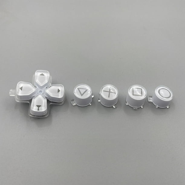 Replacement Plastic Crystal Buttons ABXY D Pad Driection Key Kit For ...