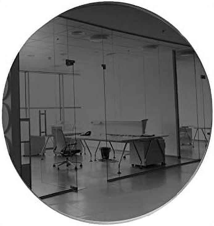 6” Grey Round Blank Mirror Discs Smooth Edge DIY Plexiglass Tiles .118 ...