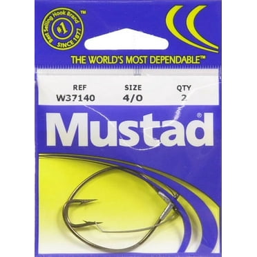 Mustad Weedless Sproat Hook - 3/0 2pc - Walmart.com