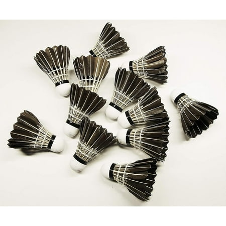 HEFEI,12 Pcs Goose Feather Badminton Shuttlecocks Compatible With ...