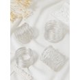 4Pcs Alloy Hollow Napkin Rings Napkin Holder Adornment Dining Table ...