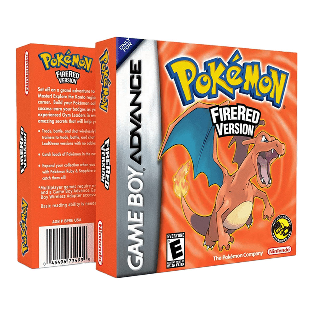 Pokémon Fire Red Gba Juego Físico En Caja Con Protección | Bodega ...