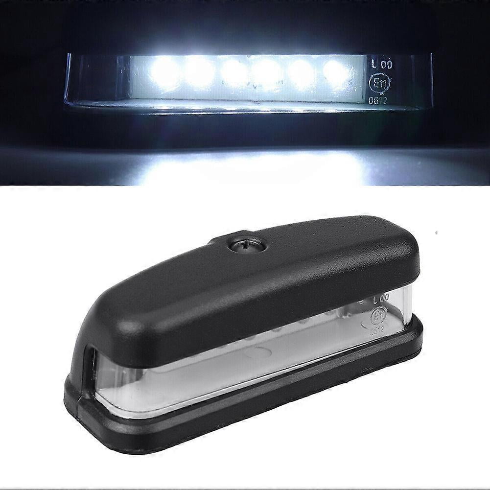 Universal Car Rear License Number Plate Light 6 LED Truck SUV Trailer ...