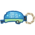 Camp Life 10.5 Canvas Dog Toy on Rope - Walmart.com