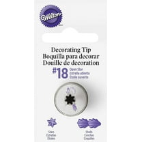 Wilton Open Star Decorating Tip, No. 4B - Walmart.com