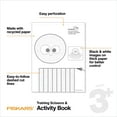 Fiskars Training Scissors and Activity Book, Safe Blunt Blades, 30 ...