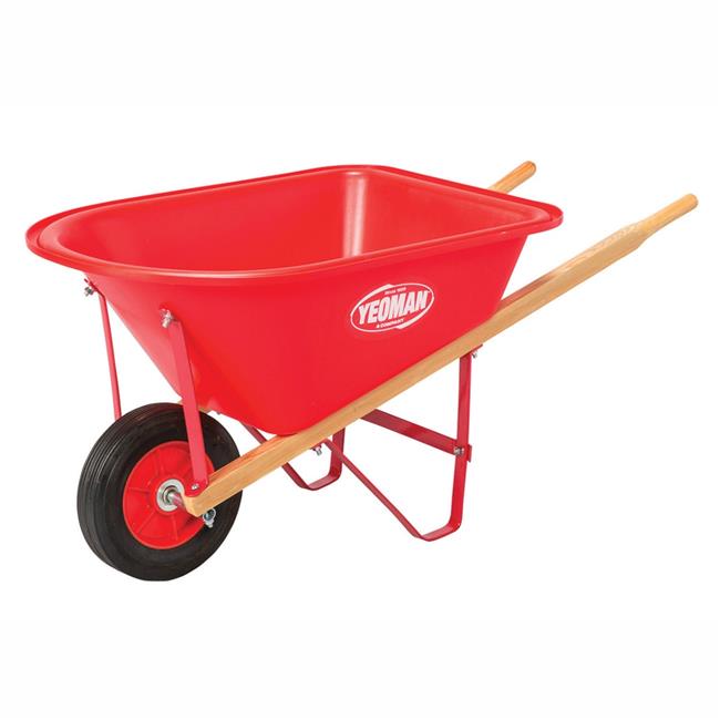 Yeoman 34500 1.25 cu. ft. Little YO-HO Wheelbarrow - Walmart.com
