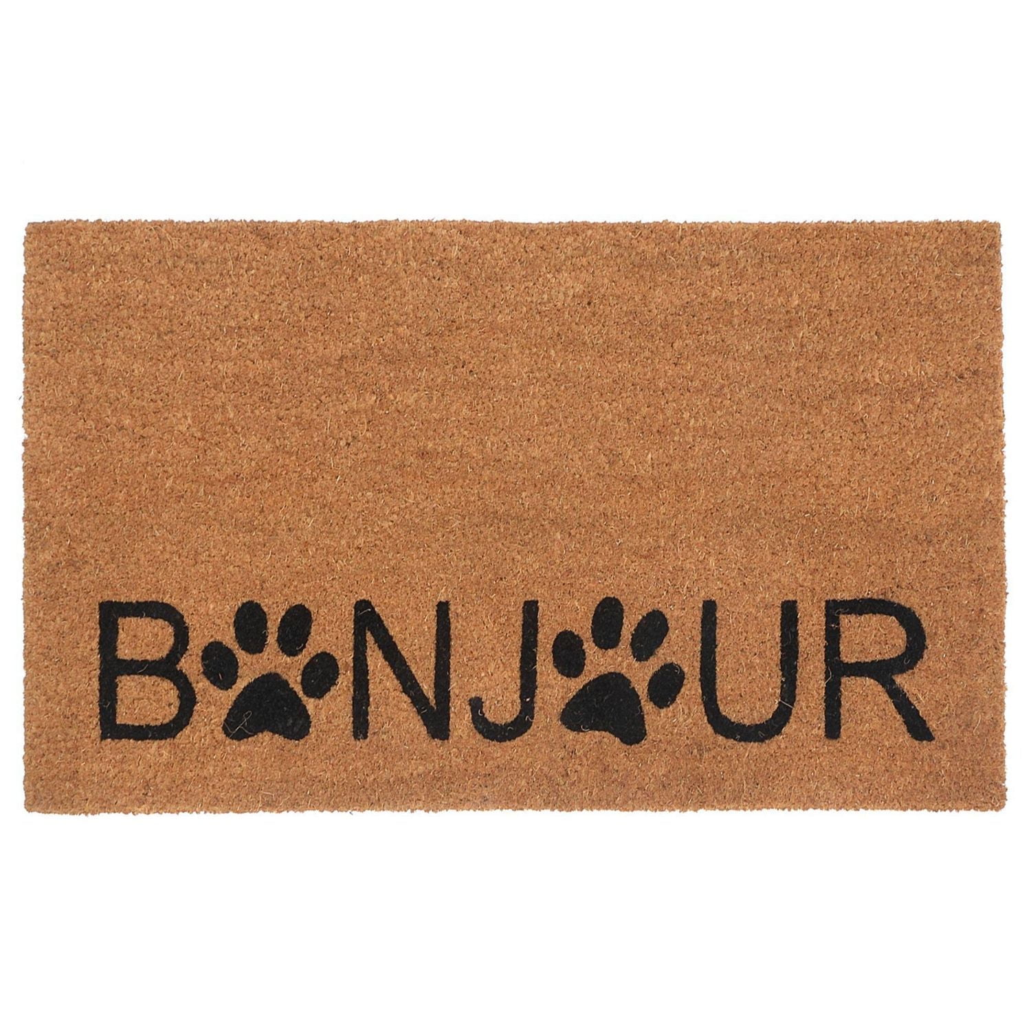 Click here for Ih Casadécor Coir Door Mat (Bonjour - Paws) 18x30 prices