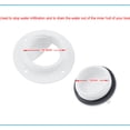 Anti-ultraviolet Nylon Marine Boat Deck Drain Valve- Screw Cap Stopper ...