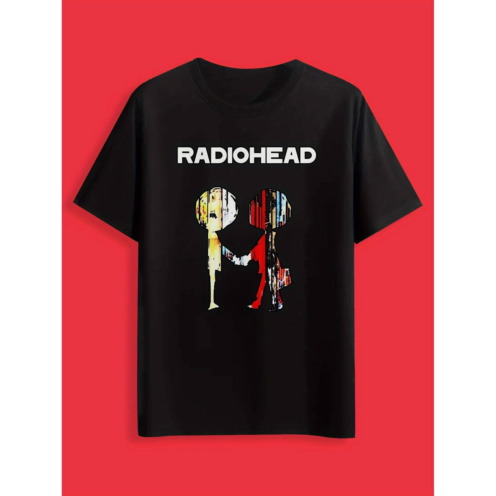 Click here for Generic Mens Radiohead Graphic T-Shirt - Black Cas... prices