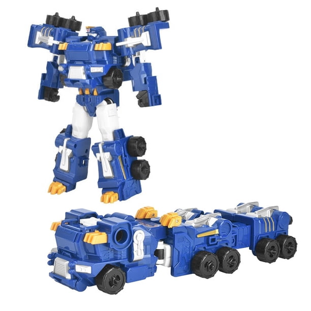 WJSDDXD New Galaxy Detectives Tobot V Transforming Robot to Car Toy ...