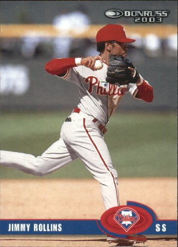 2003 Donruss #351 Jimmy Rollins MLB Baseball Trading Card - Walmart.com