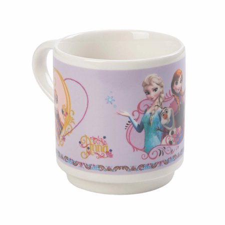 Disney Frozen Anna & Elsa Pink Stacking Cup Ceramic Mug | Walmart Canada