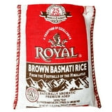 Royal Brand Whole Grain Brown Basmati Rice, 10 lb Bag - Walmart.com