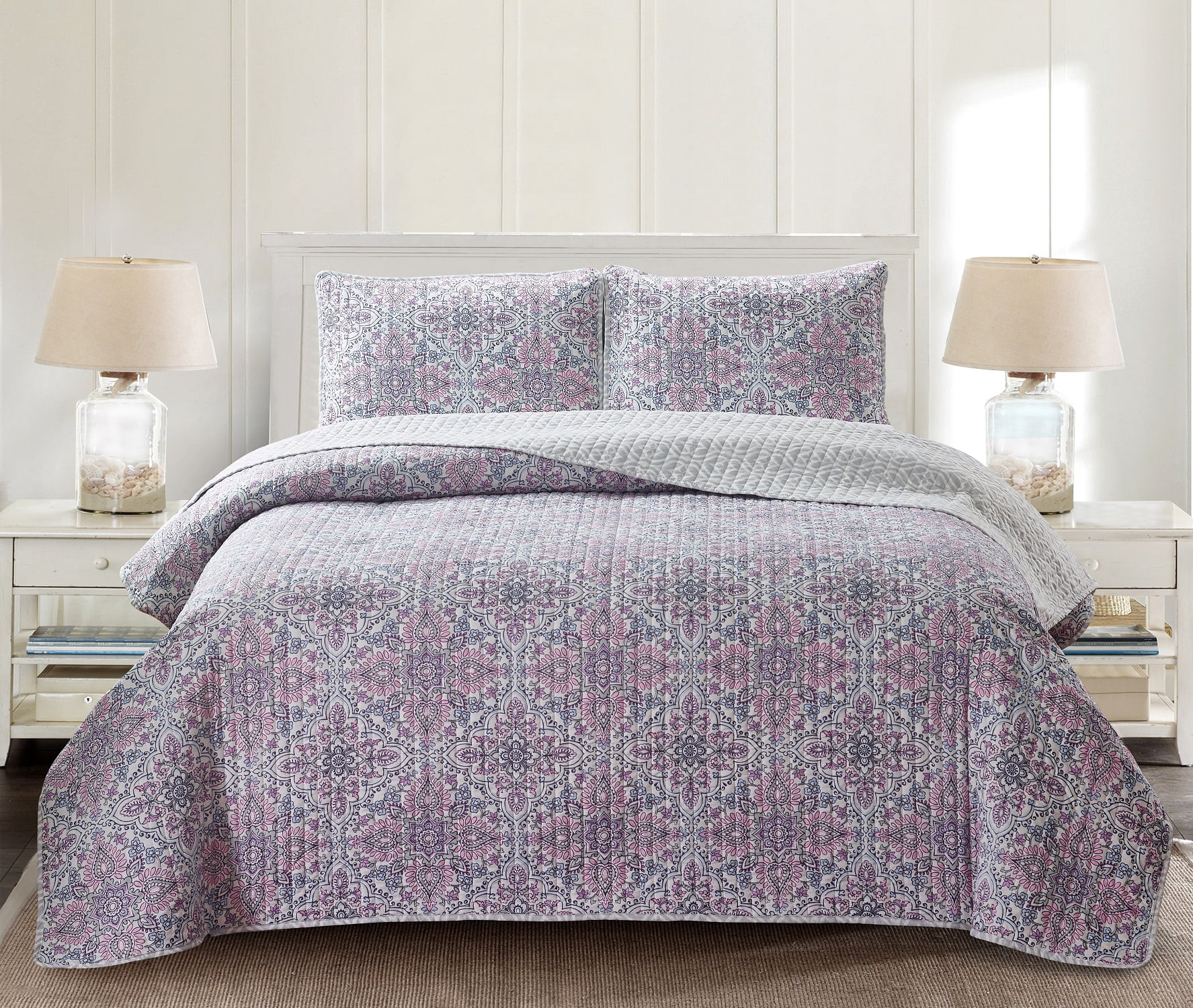 Terragon 3-piece Quilt Set Full/Queen - Walmart.com