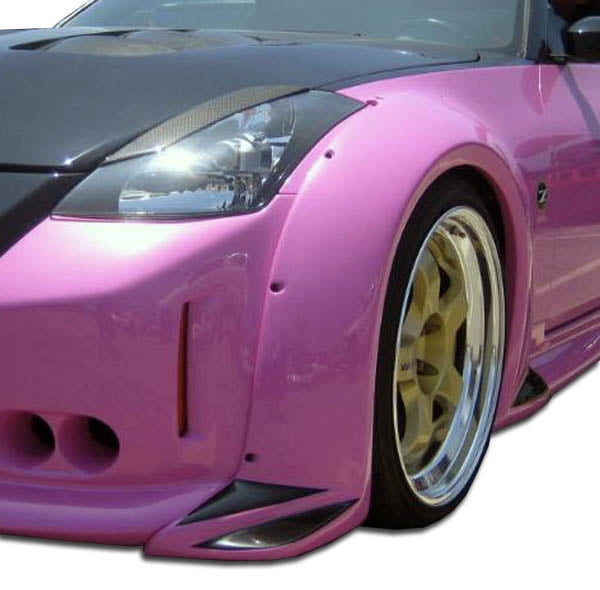Buy 2003-2008 Nissan 350Z Z33 Duraflex Vader 3 Wide Body Front Fender ...