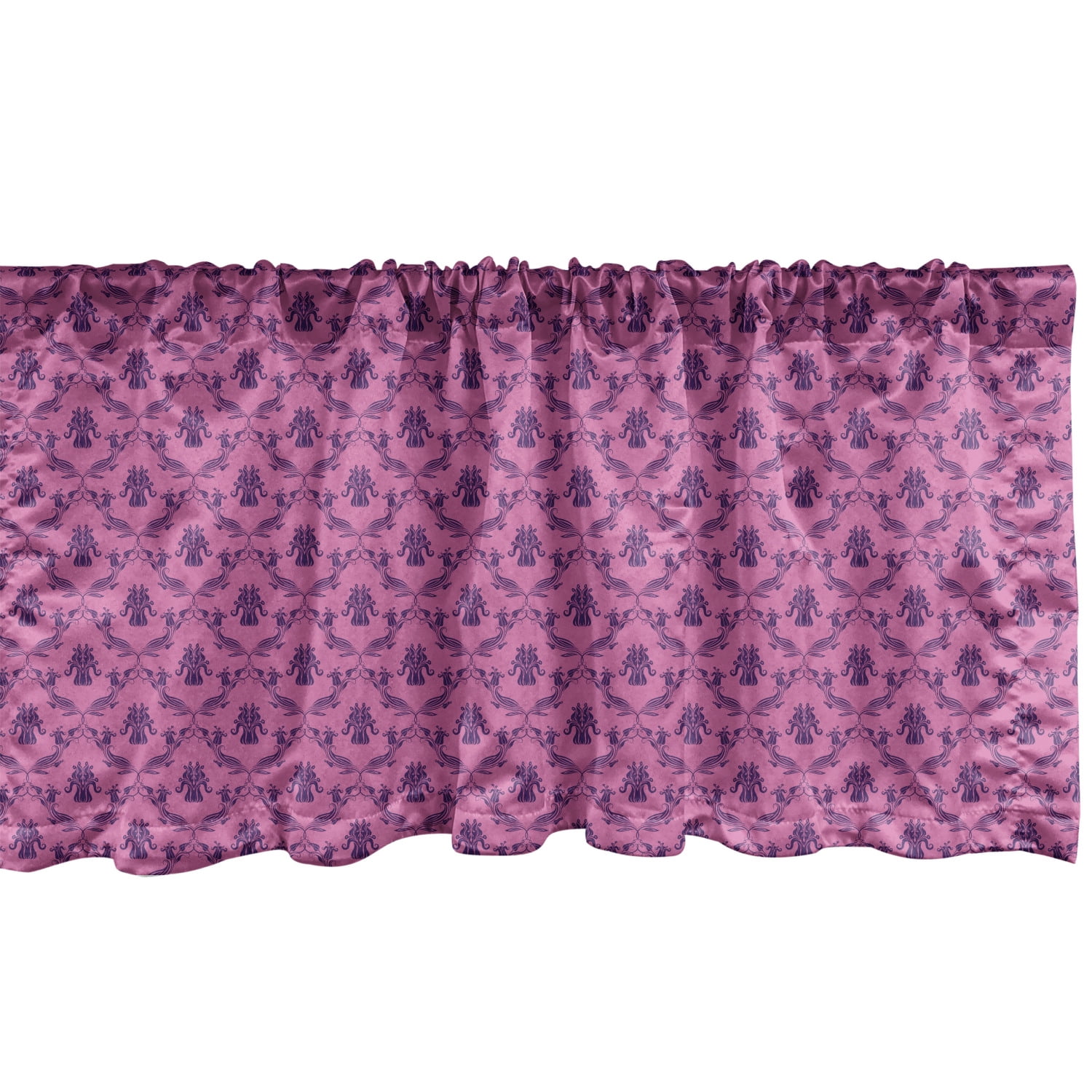 Victorian Window Valance Pack of 2, Bicolour Design Feminine Colors ...