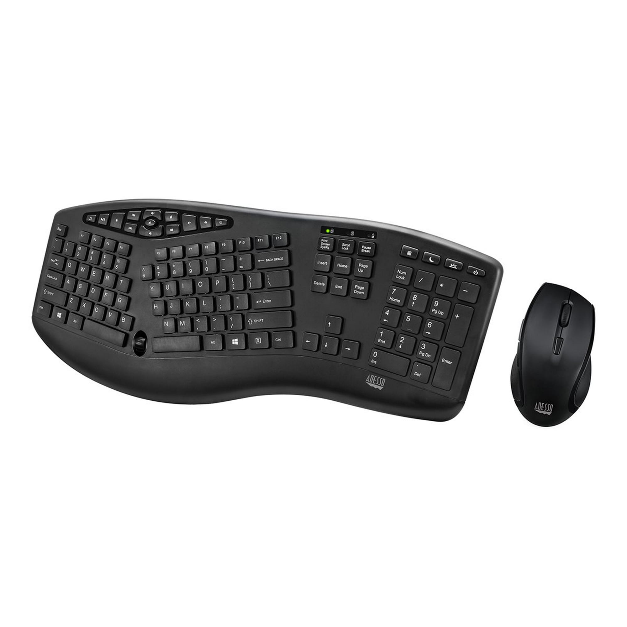 Click here for ADESSO TruForm Media 1600 - Wireless Ergonomic Key... prices