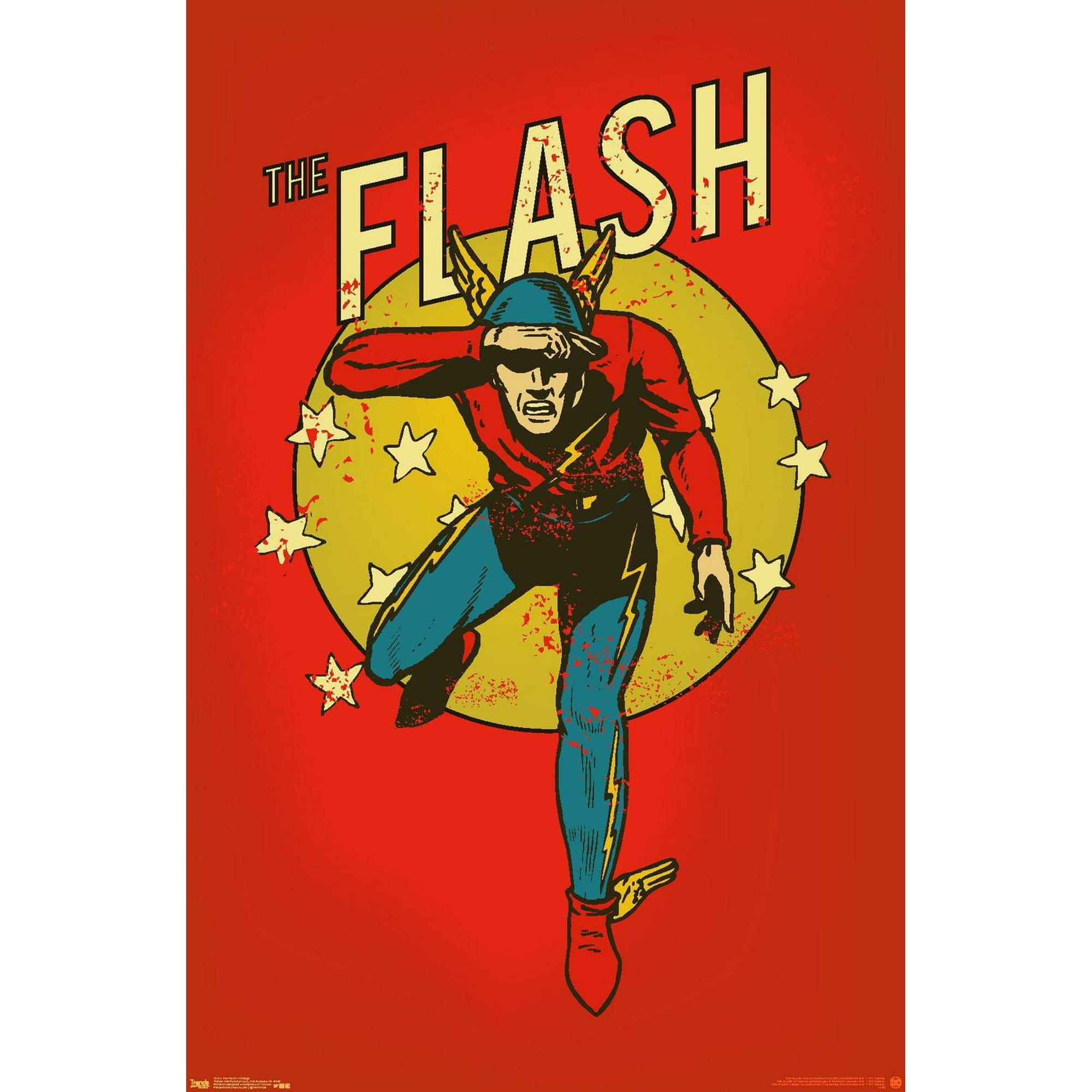 Click here for Trends International Dc Comics The Flash - Vintage... prices
