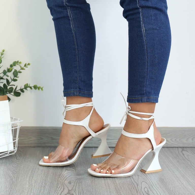 White High Heels For Prom