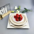 ACDANC 1 Pc Compostable Plates Sugarcane Heavy Duty Disposable ...