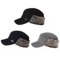 Men's Winter Trapper Newsboy Basecap with Ear Flaps Warm, Insulated ...