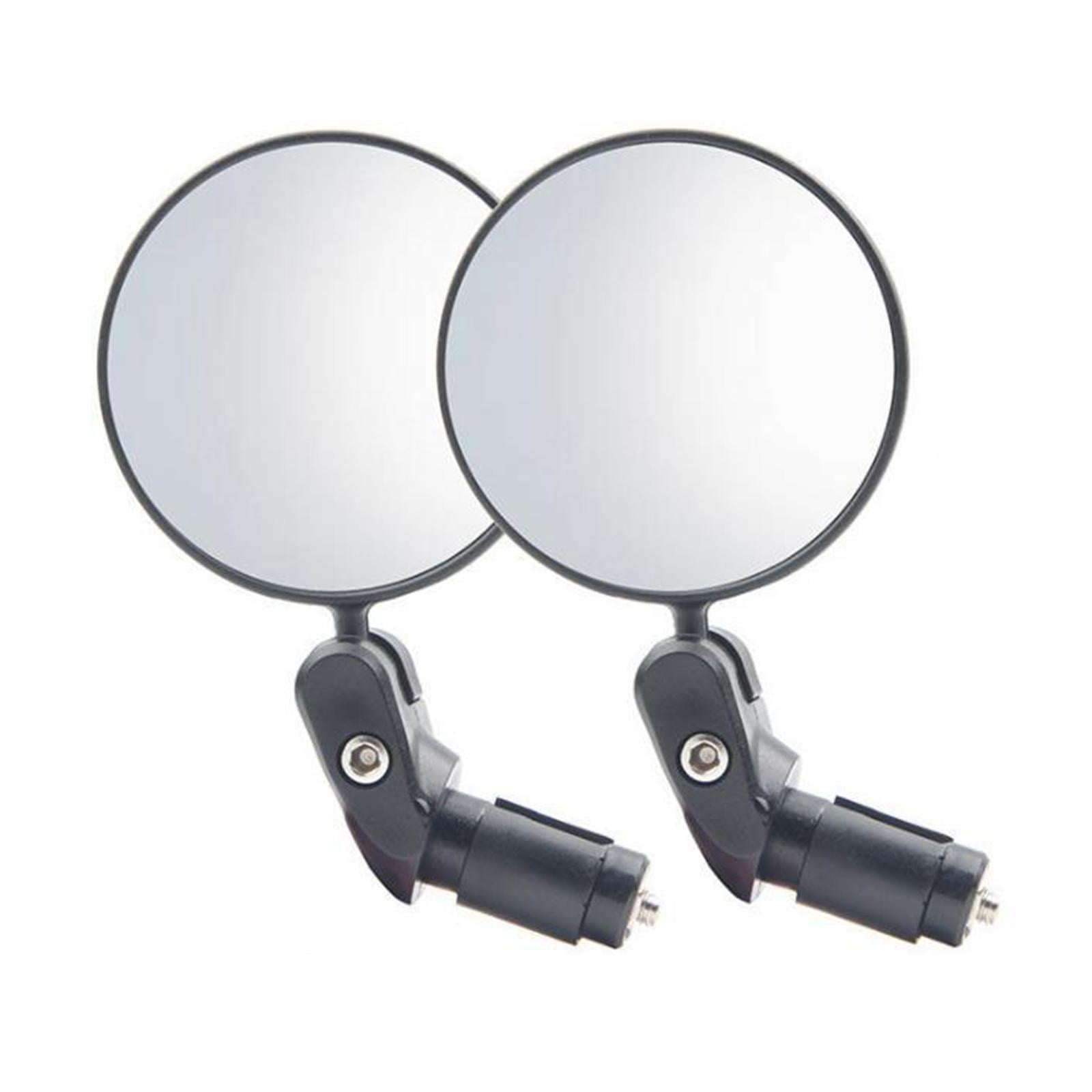 18-22mm Handlebar Bike Rearview Mirror Wide-Angle Adjustable Angle ...